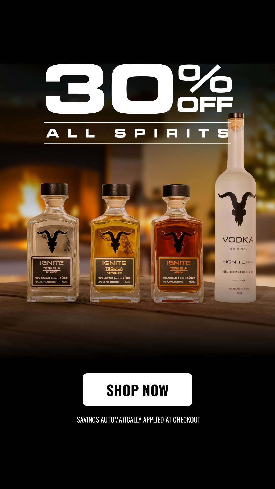 Ignite Spirits | Premium Tequila and Vodka for Bold Moments